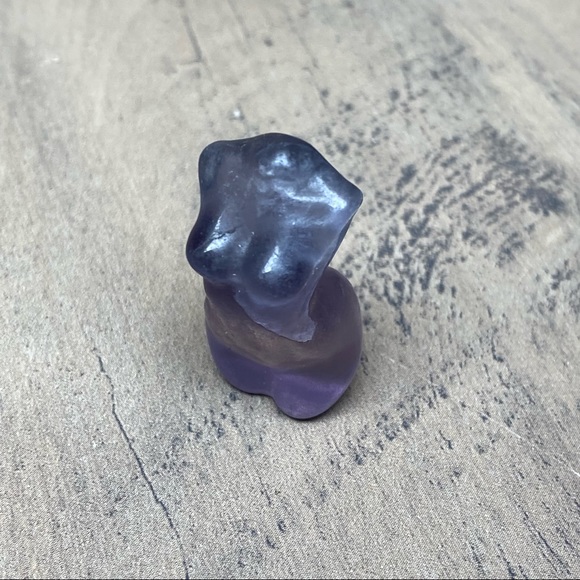 Accents | Fluorite Womens Body Torso Crystal Carving Figurine Statue ...